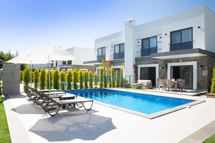 Bd4108 2bedroomed Villa Withpool Inbodrumyalikavak - Yalıkavak
