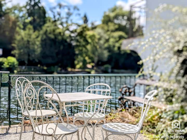 Ô Fil De L'eau - Jardin, Cabanon D'antan, Parking - Loiret