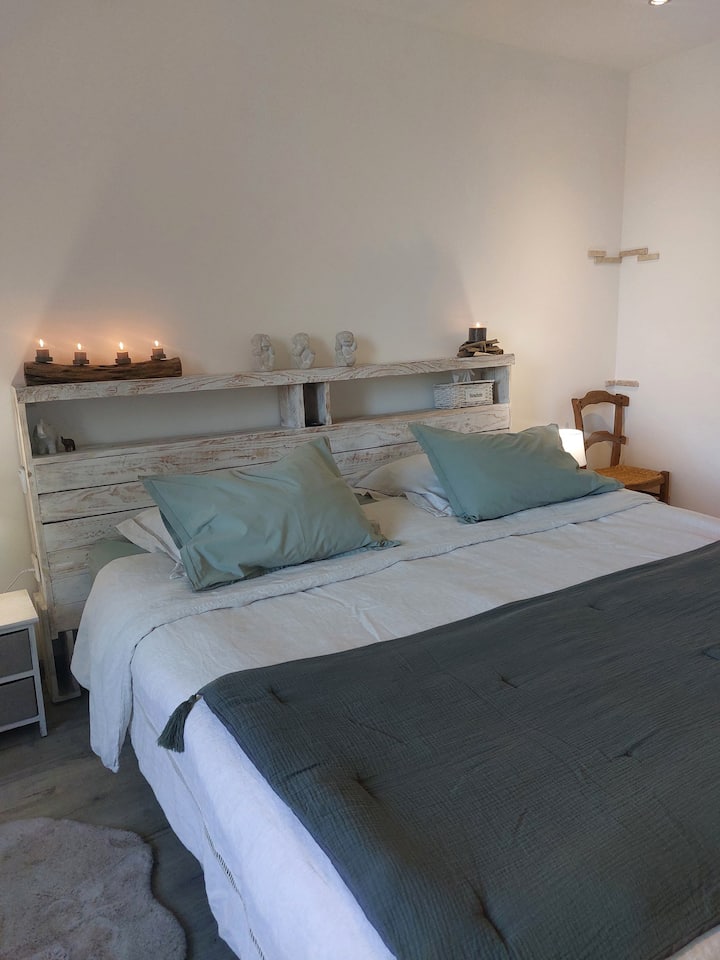 Chambres D'hôtes L'estelou - Chambre Nature - Lannemezan