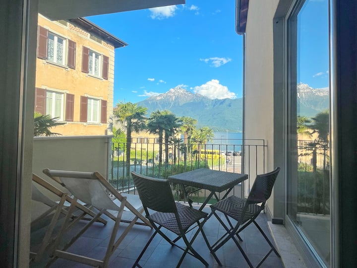 Ampio Bilocale Di Design Con Vista Lago A Domaso - Domaso