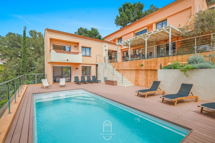 Californie-piscineclimwifi 12p - Carqueiranne