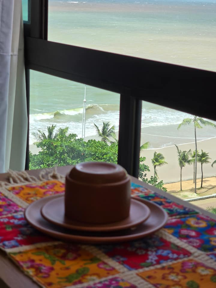 Flat Praia De Boa Viagem Vista Mar Lenine. - Recife