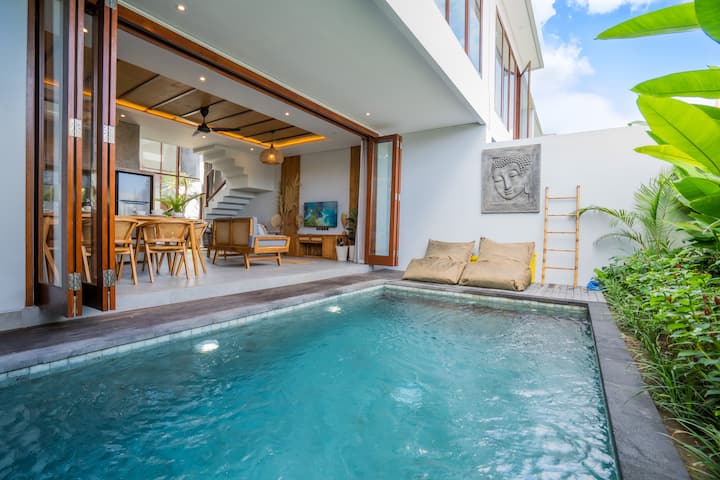 Blue Wall - 3br Villa In Canggu - Canggu