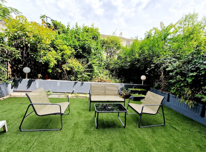 Appartement Avec Terrasse Et Jardin Proche Paris - Asnières-sur-Seine