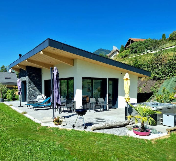 Gîte 427 - Maison Indép. 2 Pers (4 *) Avec Spa - Faverges