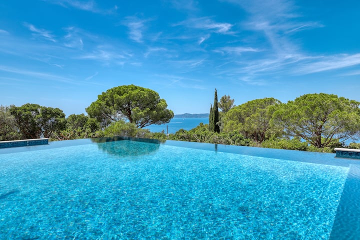 Maison Vue Mer - Domaine Privé - Hyères
