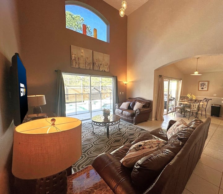 Comfy 5br/4 Ba With Bbq, Private Pool & Hot Tub - Kissimmee, FL