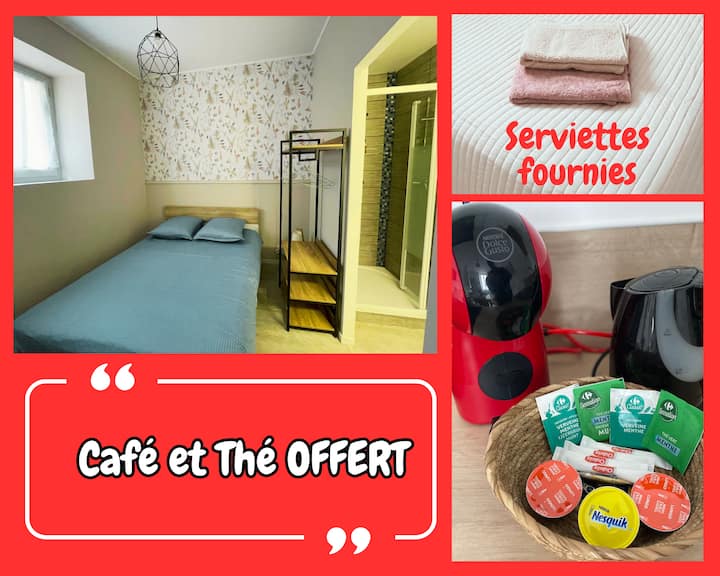 Au Pied Du Château 2- 4 Pers/wifi - Montluçon