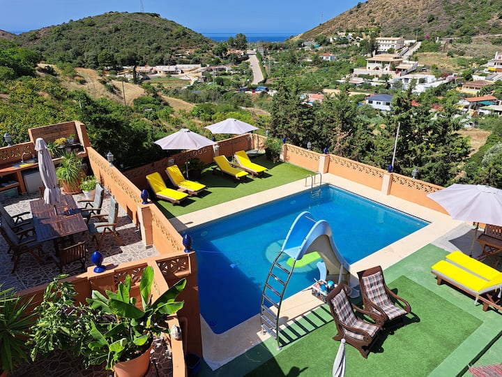 Villa El Destino (Aptm 4) With Pool, Sea Views And Parking - Marbella