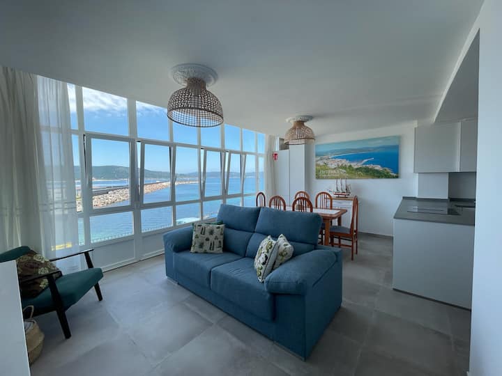 Mirador Playa Ribeira - 1ª Línea - Finisterre