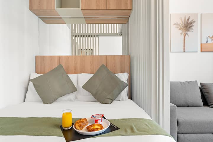 Bright Downtown Dubai Studio By Mall, Burj Khalifa - Dubai