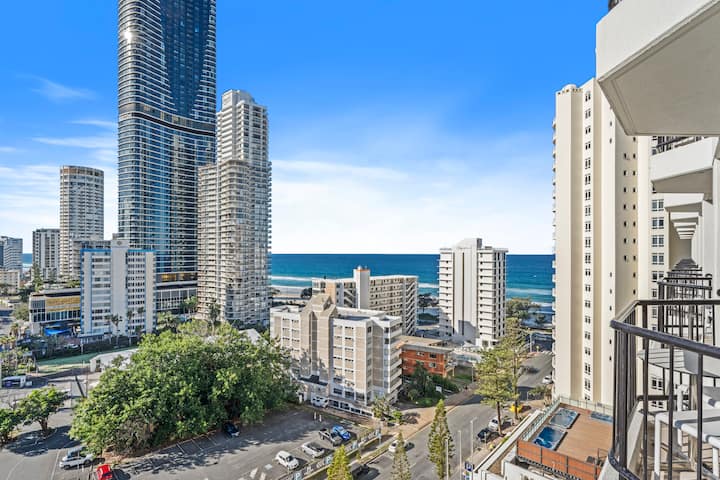 Ocean View Twin Unit In Surfers Paradise - Q Stay - Gold Coast