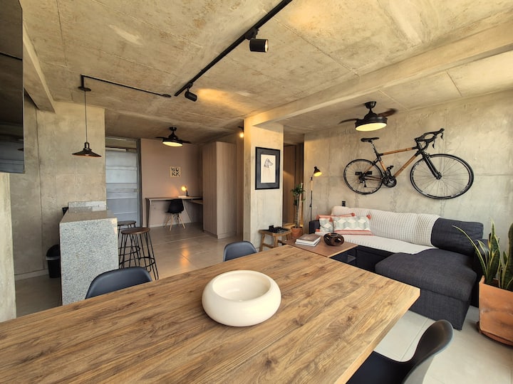 Cozy Design Apartment With Lovely Views / Uninorte - Barranquilla