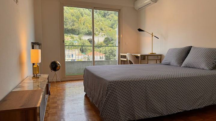 Magnifique Chambre Privée à Nice, Climatisée - 니스