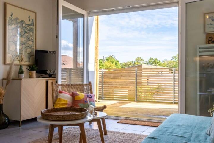 Appartement Cosy *T3* Avec Terrasse - 250m Plage - Labenne