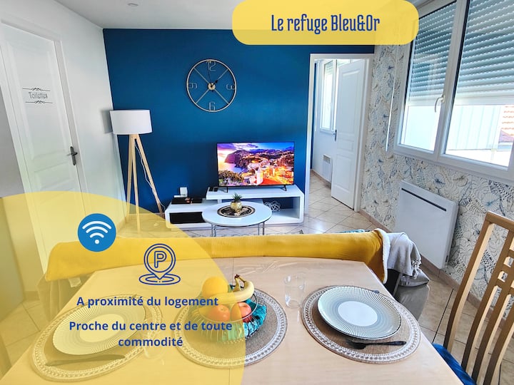 Le Refuge Bleu&or-proche Du Centre-wifi-parking - Lourdes