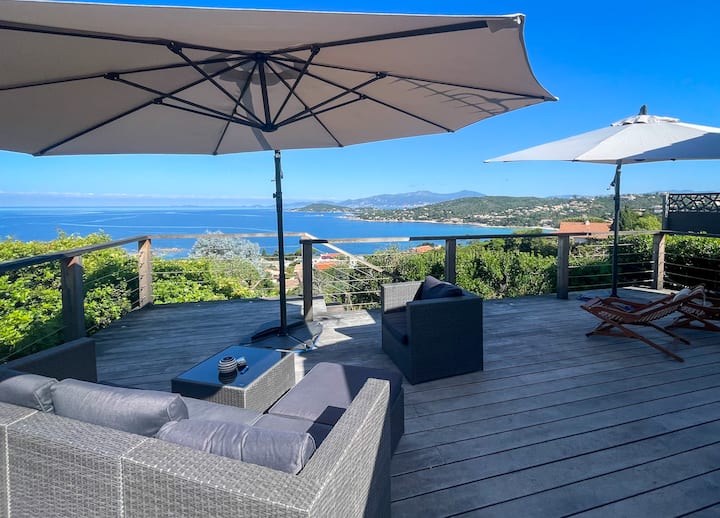 Maison Vue Mer Imprenable Pietrosella - Coti-Chiavari