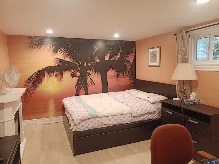 Basement With Separate Door,friendly Neighborhood - 256