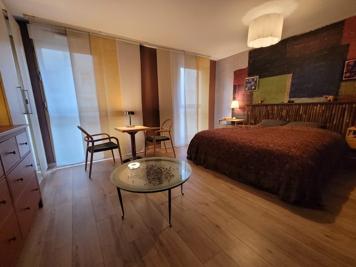 Les Bambous, Magnifique Chambre Au Bord Du Canal - Bobigny