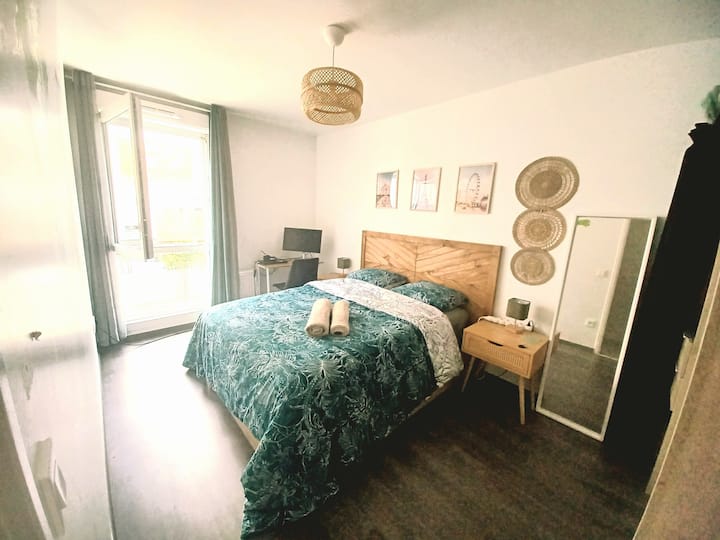 Appartement Tram Défense Paris 6pers - Puteaux