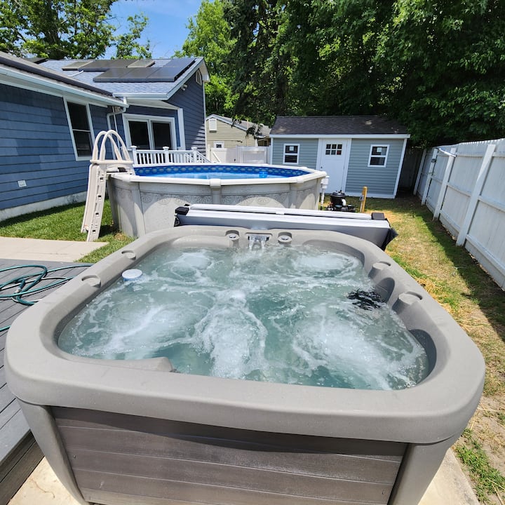 Big Family Fun, 6br, Pool-hottub - Pearl Beach, Cape May Point