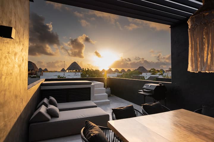 Paradise Villa, 3 Pools, Rooftop, Bbq, Near Beach - Tulum