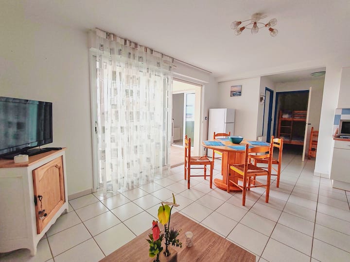 L'océania -  Face à La Mer : 2 Adultes/ 2 Enfants - Vieux-Boucau-les-Bains