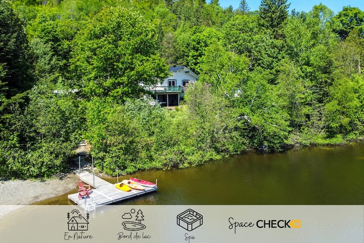 Chalet Le Ellie | Spa | Bbq | Bord De Lac | Wifi - Rawdon