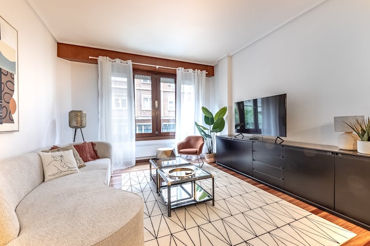 130m2 Premium & Central & Parking - Aloha Bilbao - Bilbao