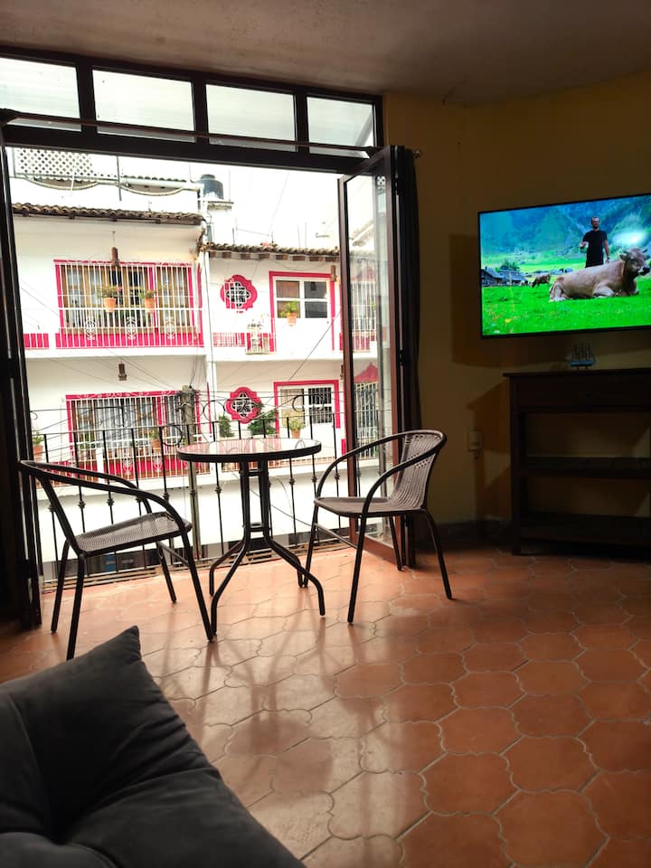 Romántico Dpto. Mexicano En Centro, Cerca De Playa - Puerto Vallarta