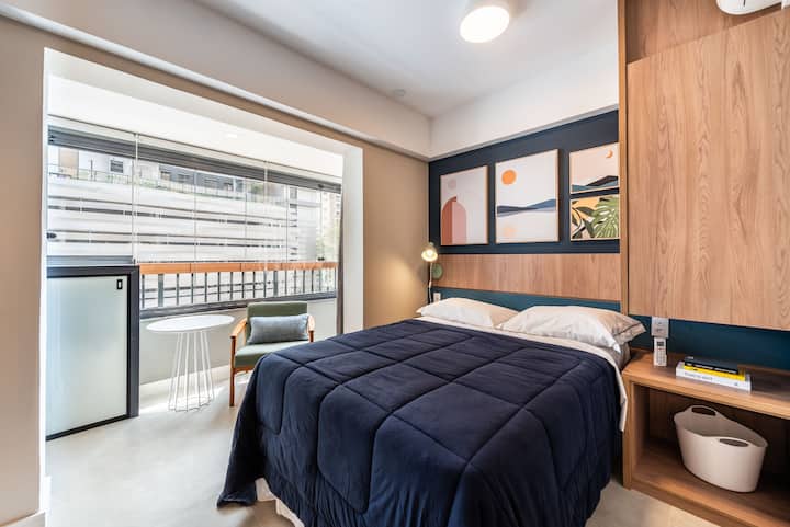 Brooklin | Superhost • Top 10% • Metrô Ao Lado - Santo Amaro