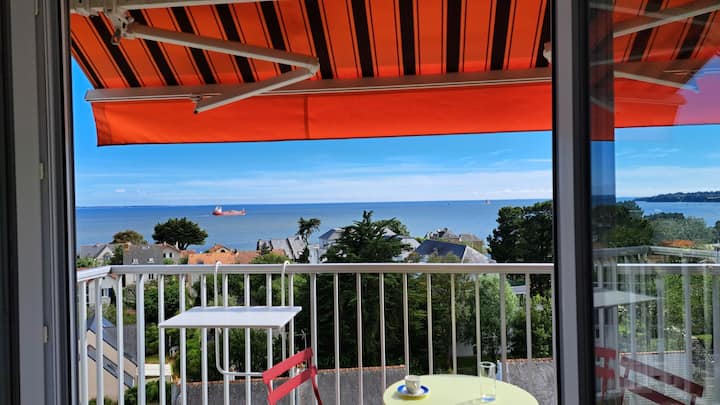 Vue Panoramique Océan - Plage de Saint-Nazaire
