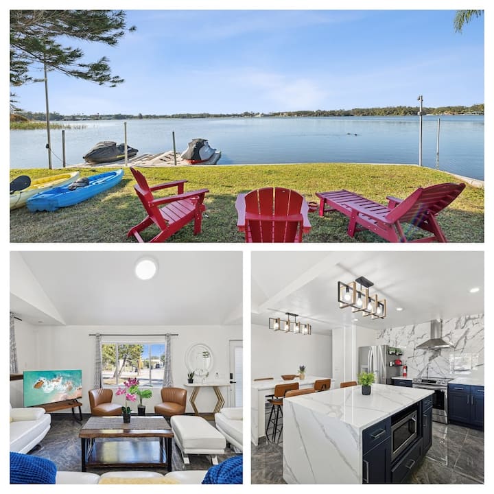 Modern Lakefront Getaway - Tampa, FL