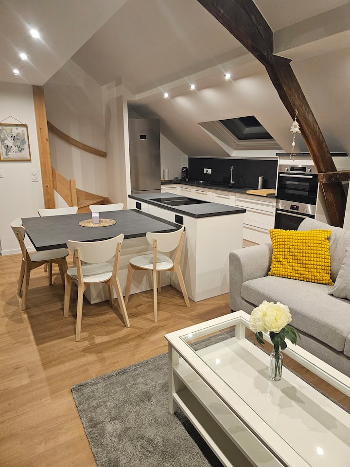 Le National 5 Appartement Parking Privé Gratuit - Tourcoing