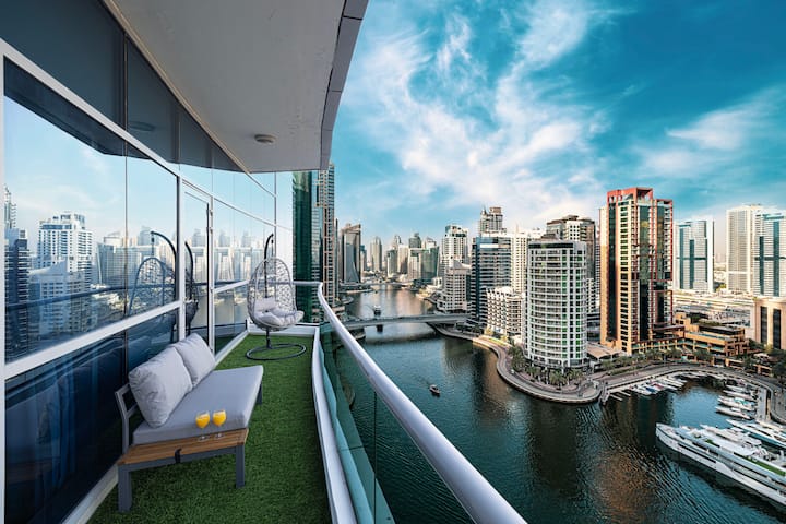 Panoramic Marina View | 1br | Walk To Beach - ドバイマリーナ