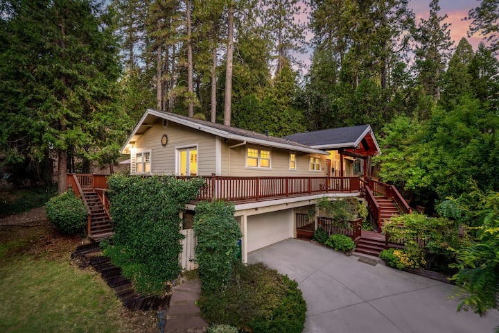 Nevada City Mountain Home: Views, Deck, Gameroom - Grass Valley, CA