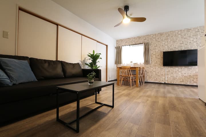 Dy73 【90㎡ 4br Nippombashi】big Room  Up To 16people - Osaka
