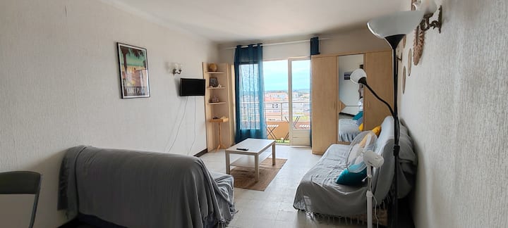 Canet Plage, Vue Dégagée, Immeuble Front De Mer. - Canet-en-Roussillon