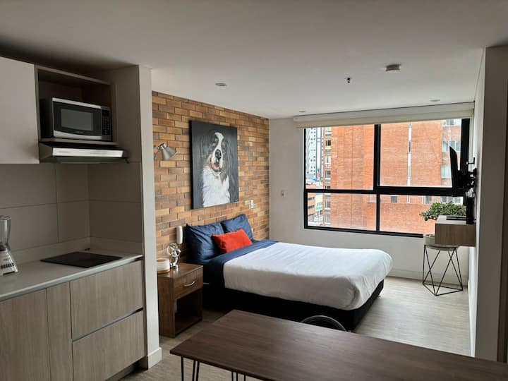Ac701 Apto Tipo Loft En Chapinero Central - Bogotá