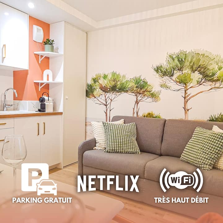 T2 Bord De Mer, Terrasse, Parking, Wifi, Famille - Les Sables-d'Olonne