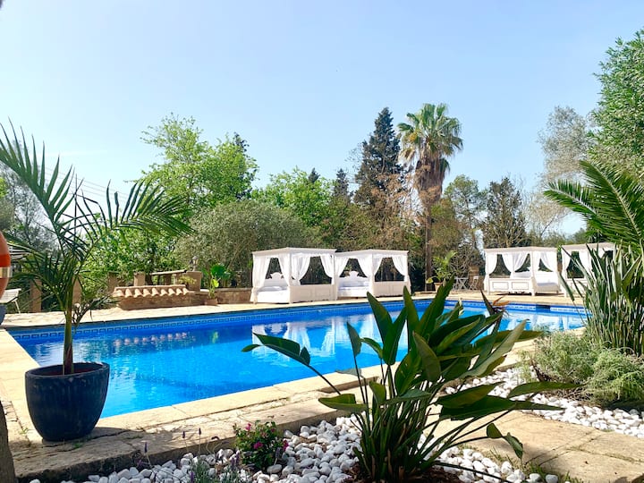 Mateo: Küche, Stilvolles Ambiente, Xxl Pool, Ruhig - Manacor
