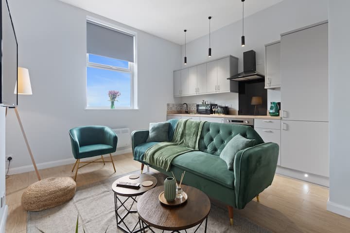 Modern Apartment Double Room |Free Parking Suite 8 - Nottingham