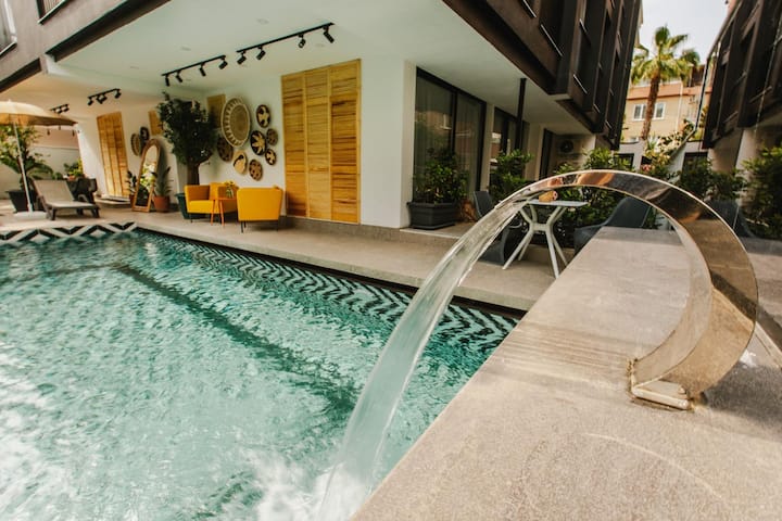 Deluxe 2 Bdr Apt With Pool And Breakfast - Aksu