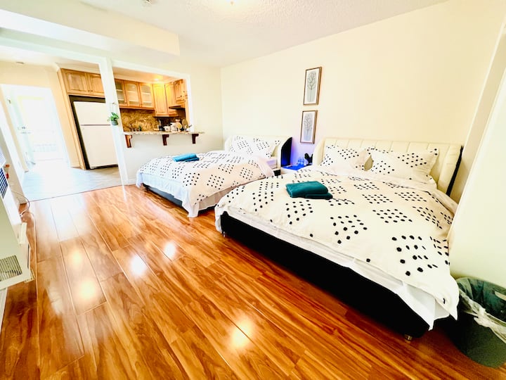 Moon10/studio/2q-bed/4people/near Universal Studio - San Gabriel, CA