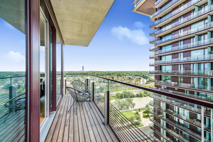 Vienna Sky Apartment I Rooftop Pool I Netflix - Wien