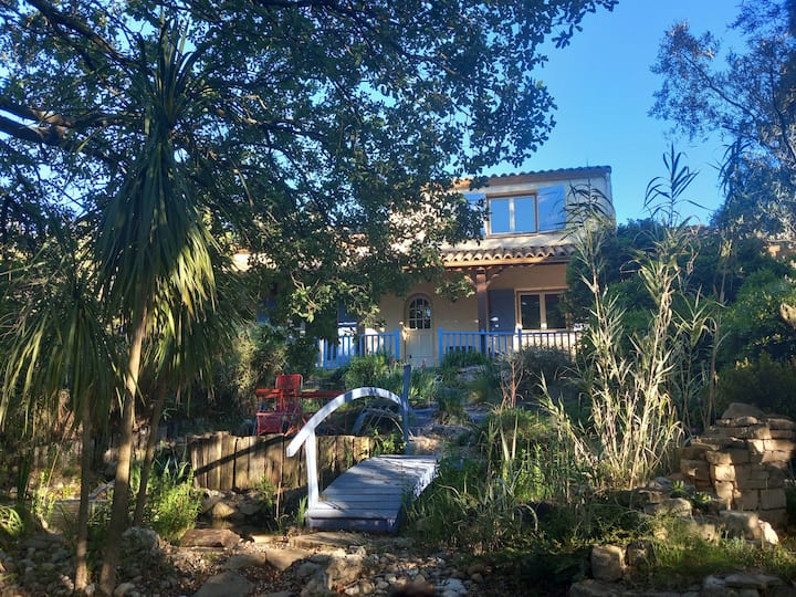 Maison Familiale Climatisée - Saint-Guilhem-le-Désert