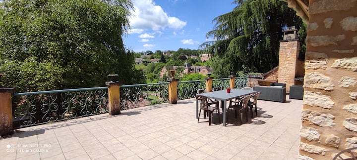 Maison Avec Jolie Vue, 5mn à Pied Du Centre - Sarlat-la-Canéda