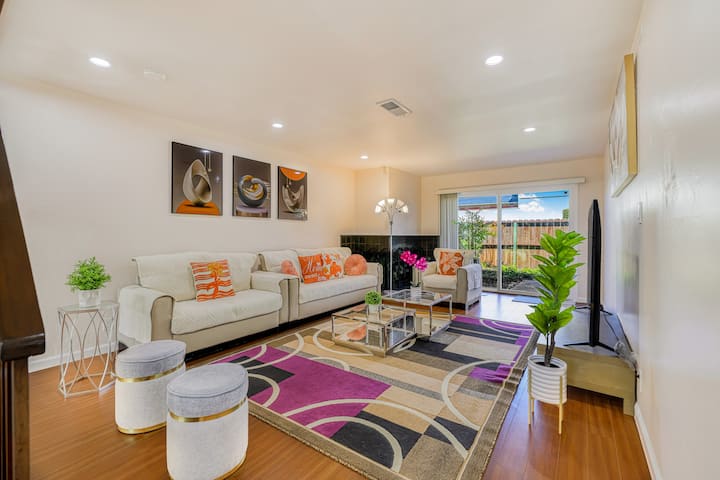 2630 -Modern Comfort House Near Sfo & Supermarkets - San Bruno, CA