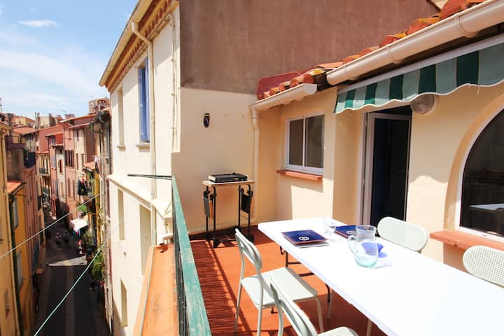 Appartement Terrasse Centre Historique Collioure - Collioure