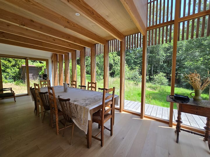 Maison D'architecte : Calme Et Nature Réunis - Aube